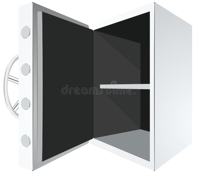 Safe vector stock vector. Illustration of isolated, power - 31894000