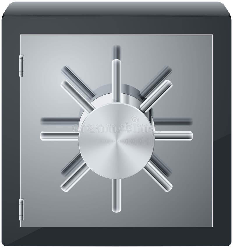 Safe vector stock vector. Illustration of isolated, power - 31894000