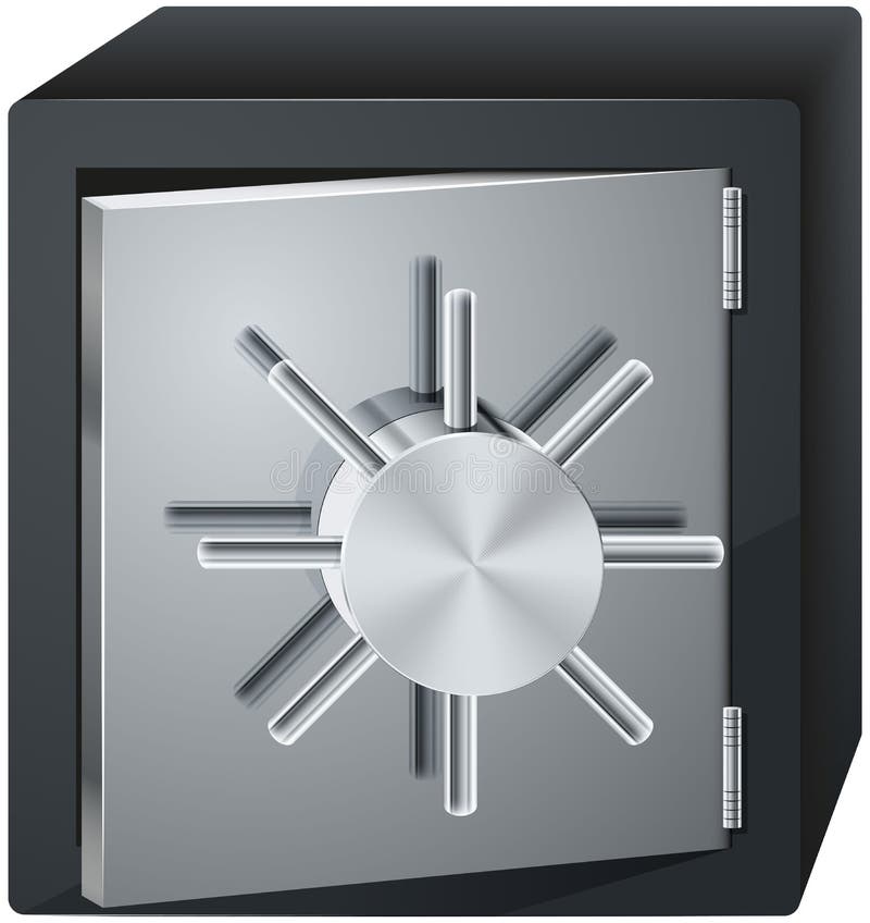 Safe vector stock vector. Illustration of isolated, power - 31894000