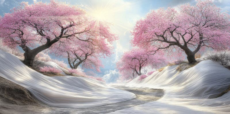 Safeguarding Cherry Trees Against Frost: a Winter Orchard Setting Stock ...