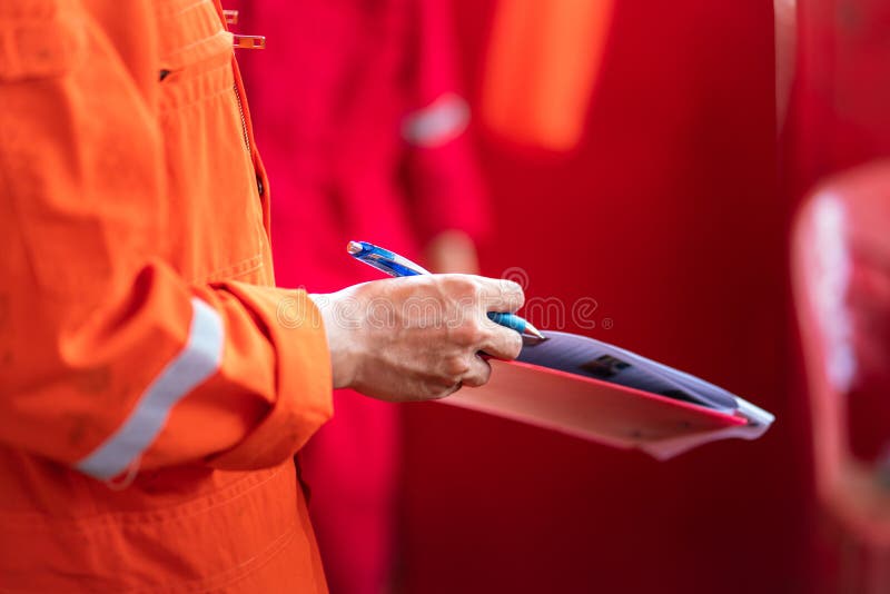 Safety Audit and Inspection Working Action. Stock Photo - Image of ...