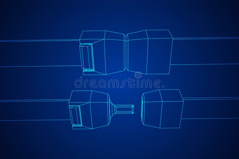 Safety Auto Seat Belt Inserted and Open Stock Vector - Illustration of ...