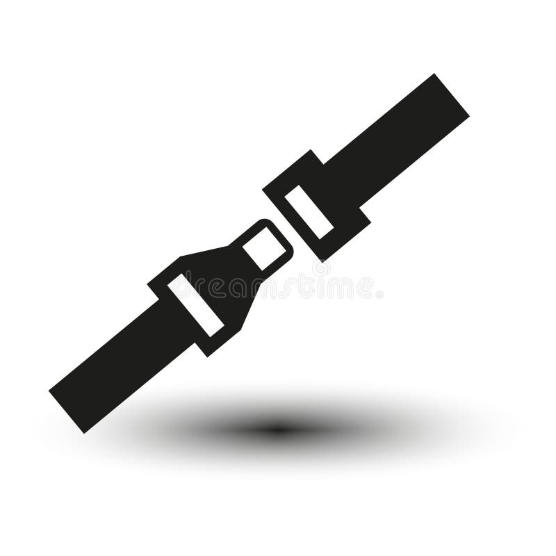 Safety Belt Icon. Vector Illustration. Eps 10 Stock Vector ...