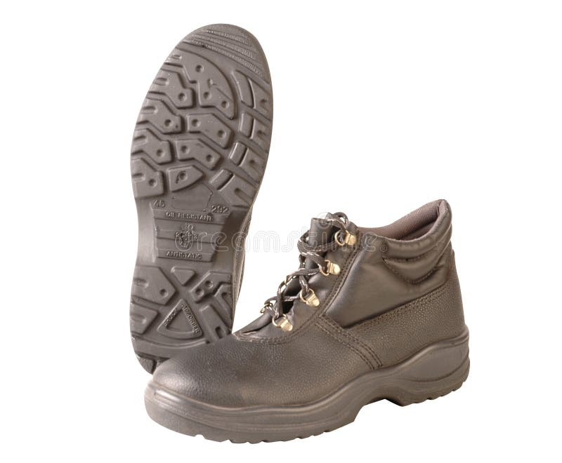 Safety boots stock photo. Image of wear, dangerous, construction - 8483486