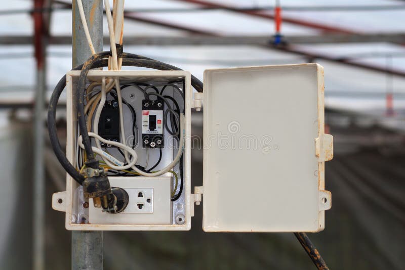 Safety breaker box stock image. Image of power, engineer - 34723393