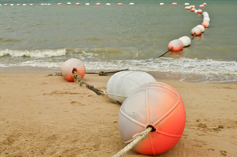 Safety buoys stock photo. Image of clean, bubble, recreation - 26284156