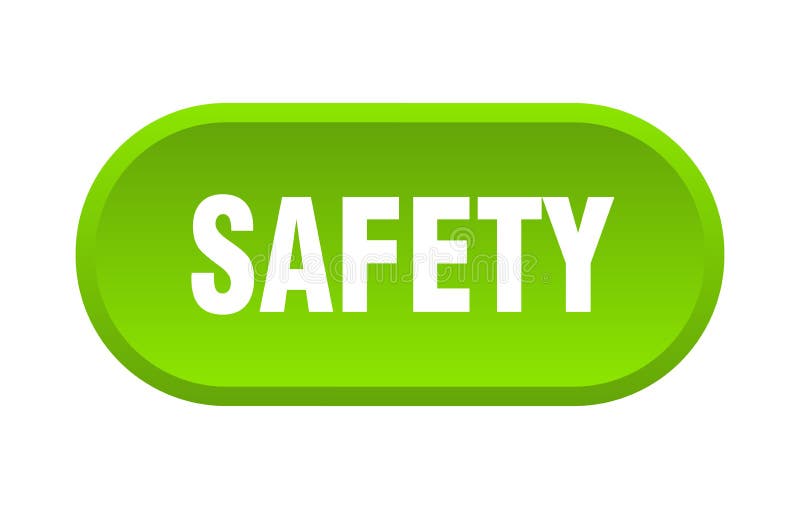 Safety button stock illustration. Illustration of white - 36343559