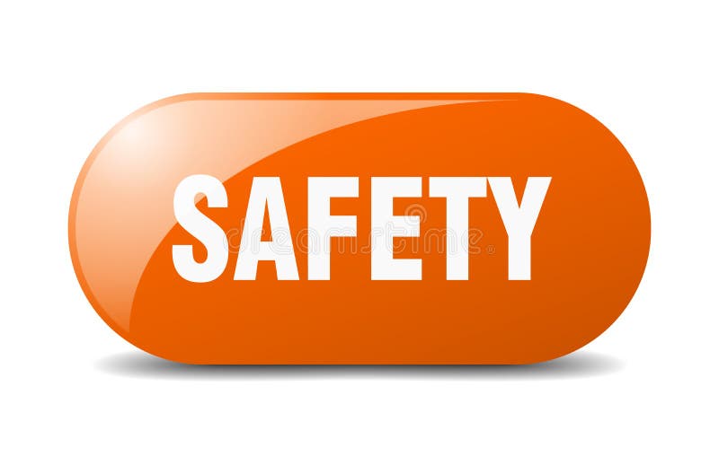 Safety Button. Safety Sign. Key. Push Button Stock Vector ...