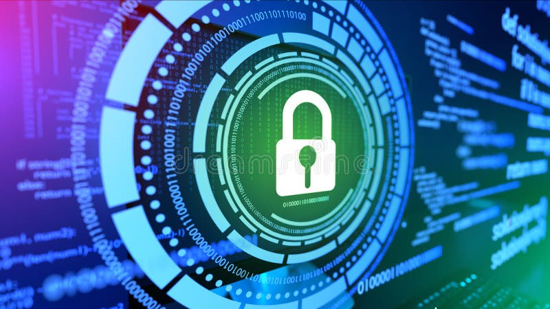 Digital Data Security and Privacy Concept. Personal or Business ...