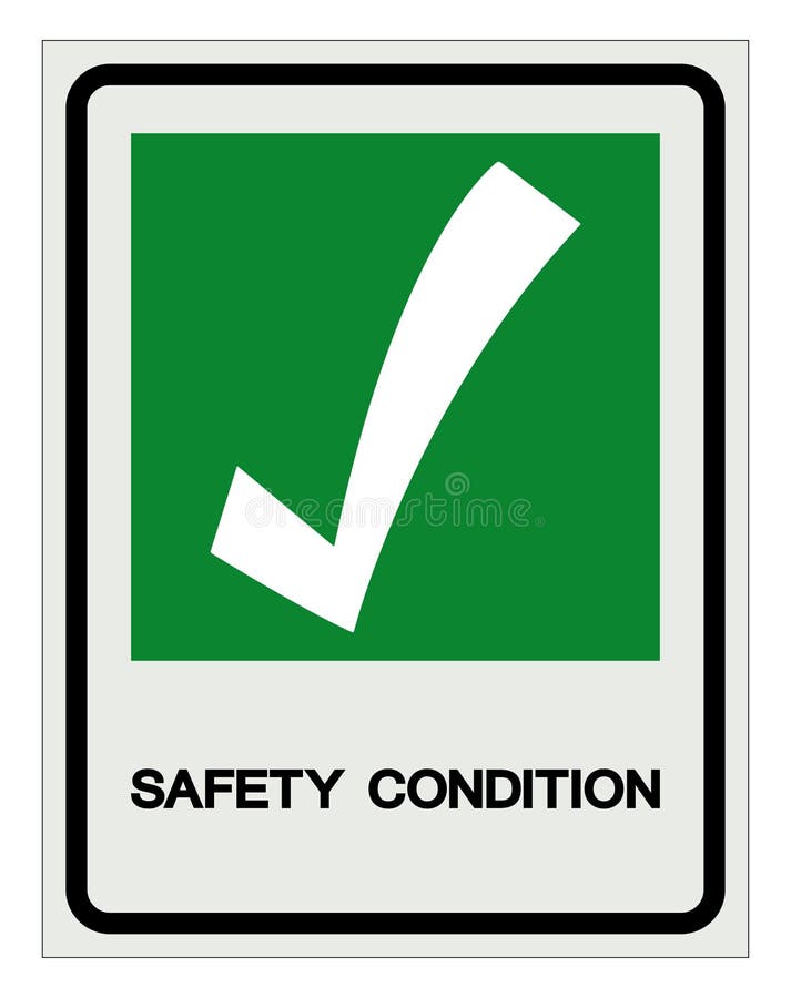 Set of Safety Condition Collection Symbol Sign, Vector Illustration ...