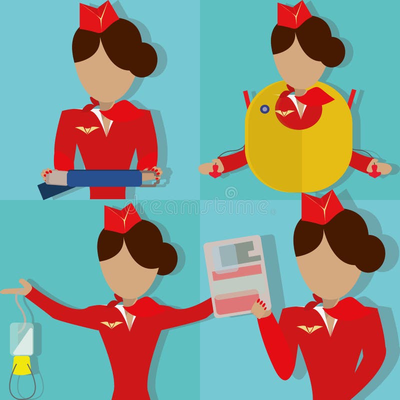 The Safety Demonstration stock illustration. Illustration of ...