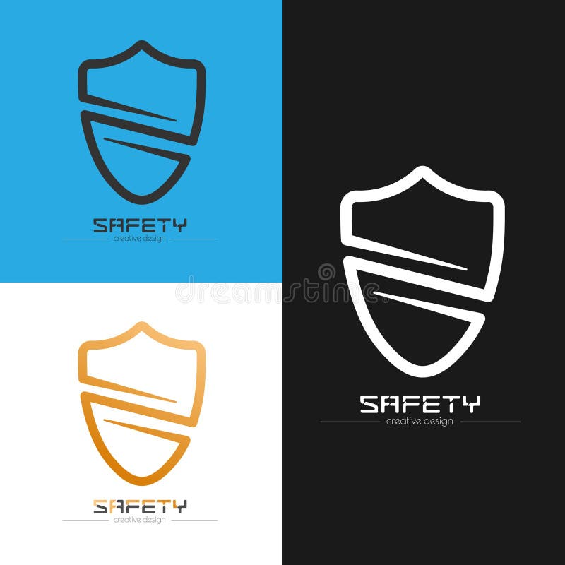 Safety. a Design Element for a Logo, Brand, Sticker or Label Stock ...