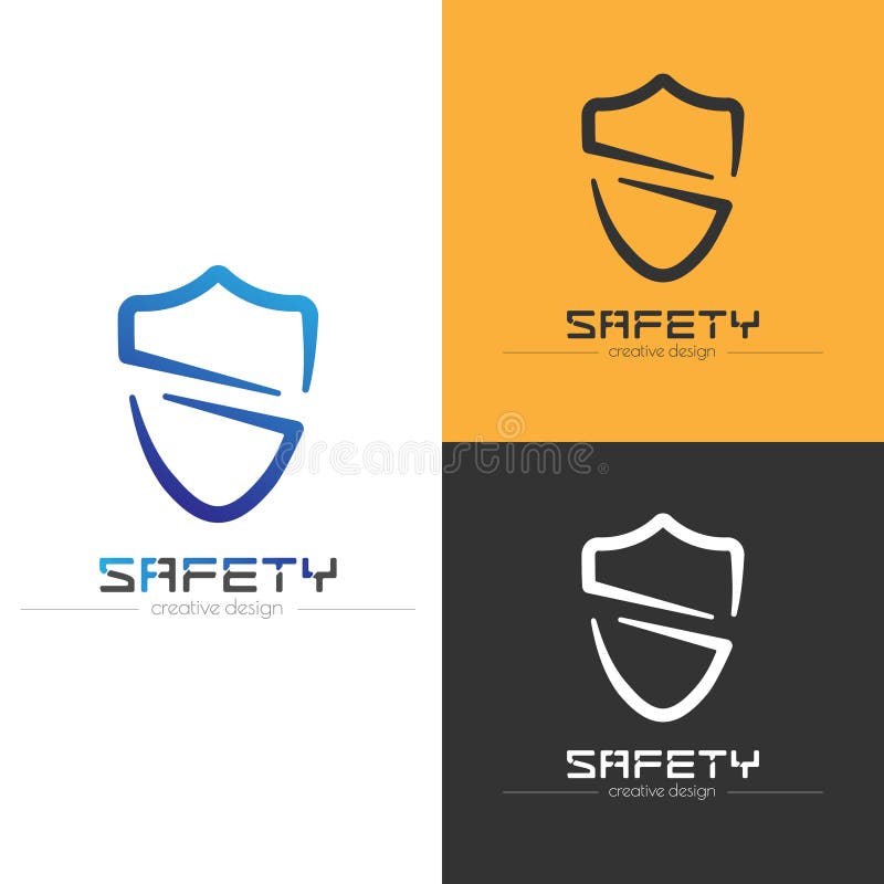 Safety. a Design Element for a Logo, Brand, Sticker or Label Stock ...