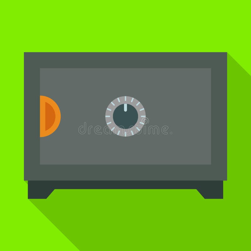 Safety Door Vector Icon.Flat Vector Icon Isolated on White Background ...