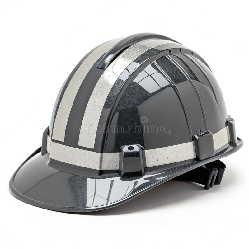 Safety Engineering Hat 3D Model Realistic Stock Illustration ...