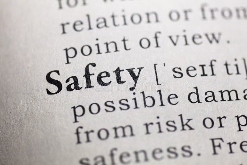 Safety stock photo. Image of text, descriptive, word - 79495582
