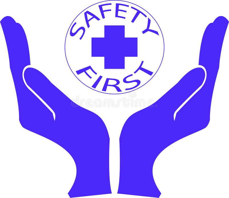 Safety First, the Logo or Symbol for Environmental Health Safety Stock ...