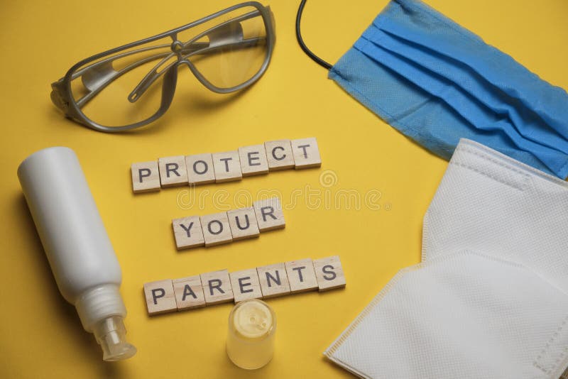 Safety First Concept with Personal Protection for Workers on Bright ...