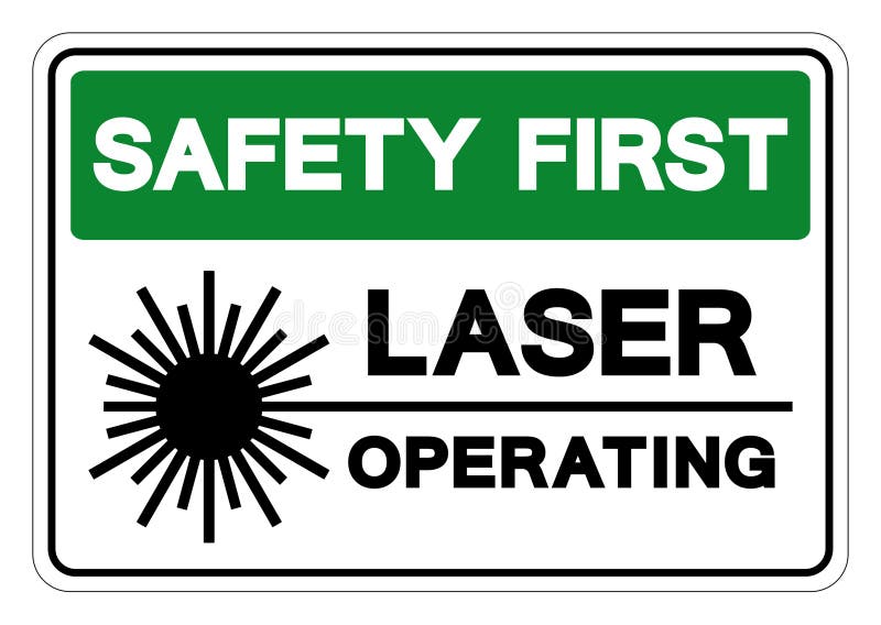 Laser Safety Sign Stock Illustrations – 1,896 Laser Safety Sign Stock ...
