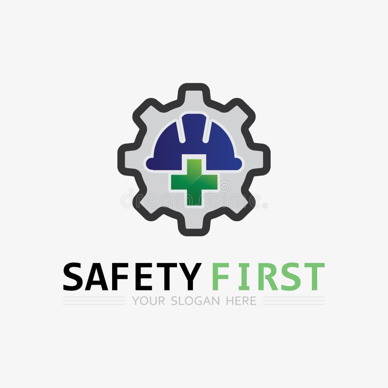 Safety First Logo Icon Vector Design and Illustration Graphic Sign ...