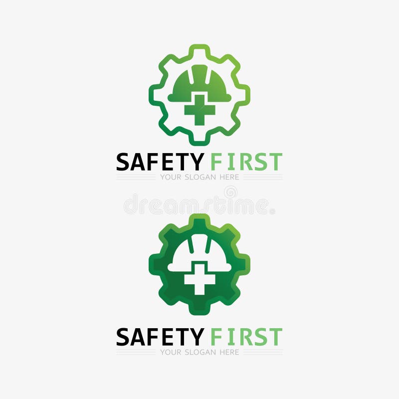 Safety First Logo Icon Vector Design and Illustration Graphic Sign ...