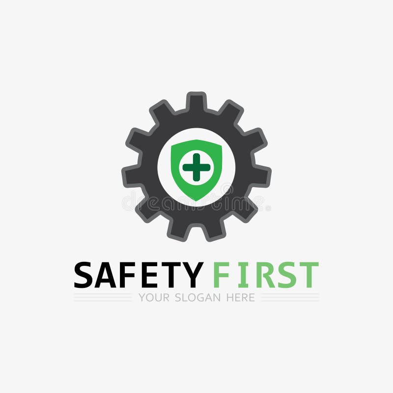 Safety First Logo Icon Vector Design and Illustration Graphic Sign ...