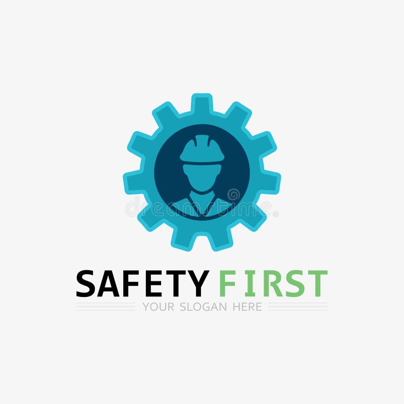 Safety First Logo Icon Vector Design and Illustration Graphic Sign ...