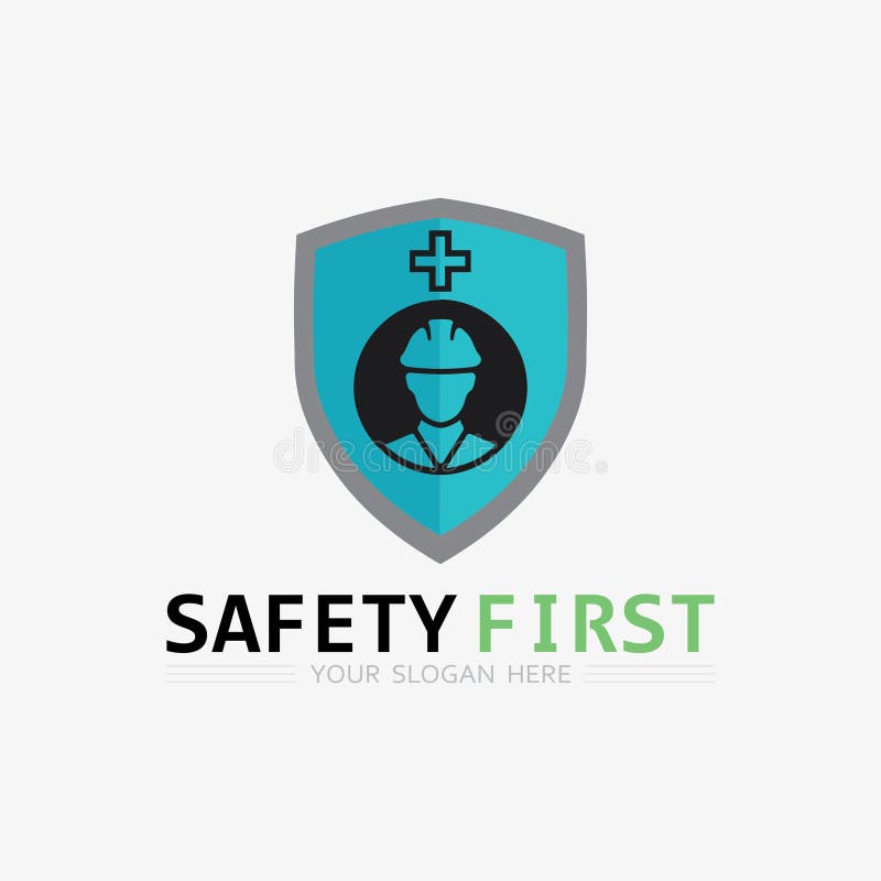 Safety First Logo Icon Vector Design and Illustration Graphic Sign ...