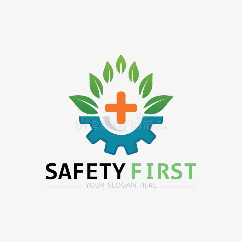 Safety First Logo Icon Vector Design and Illustration Graphic Sign ...