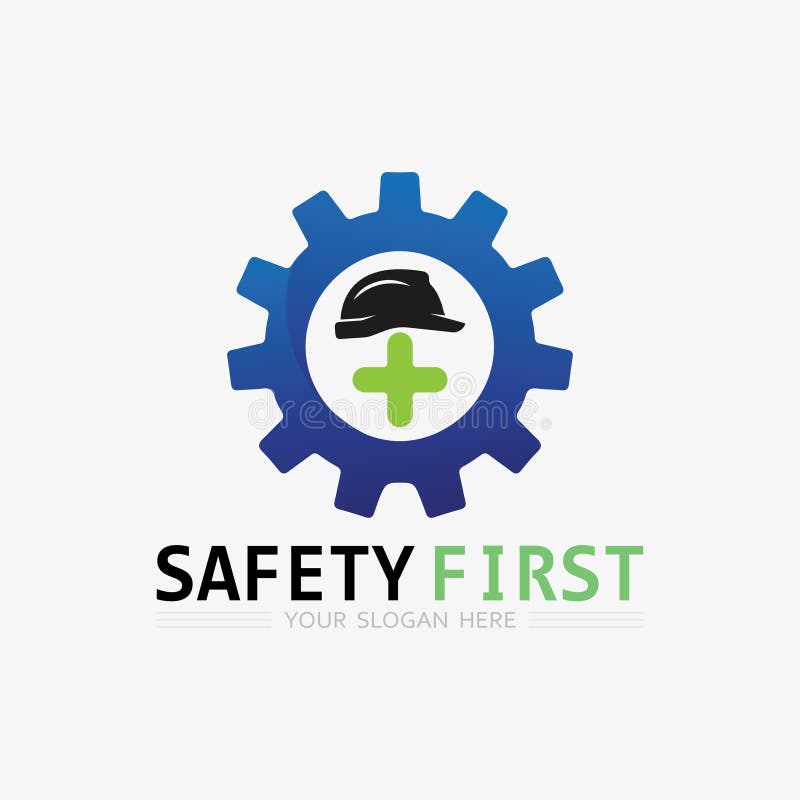 Safety First Logo Icon Vector Design and Illustration Graphic Sign ...