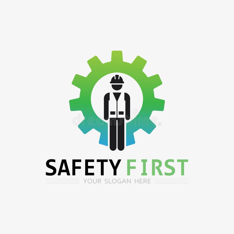 Safety First Logo Icon Vector Design and Illustration Graphic Sign ...