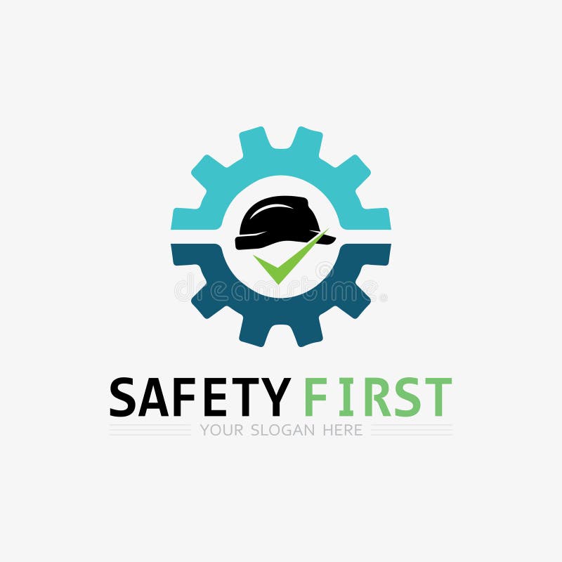 Safety First Logo Icon Vector Design and Illustration Graphic Sign ...