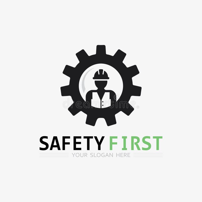 Safety First Logo Icon Vector Design and Illustration Graphic Sign ...