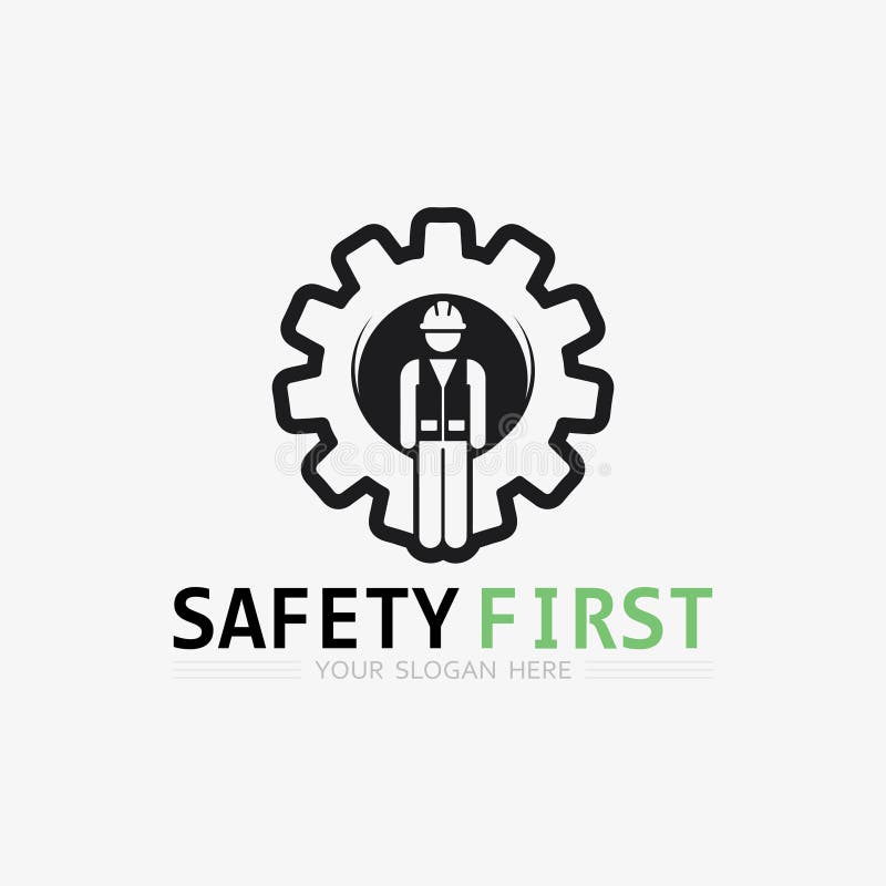 Safety First Logo Icon Vector Design and Illustration Graphic Sign ...