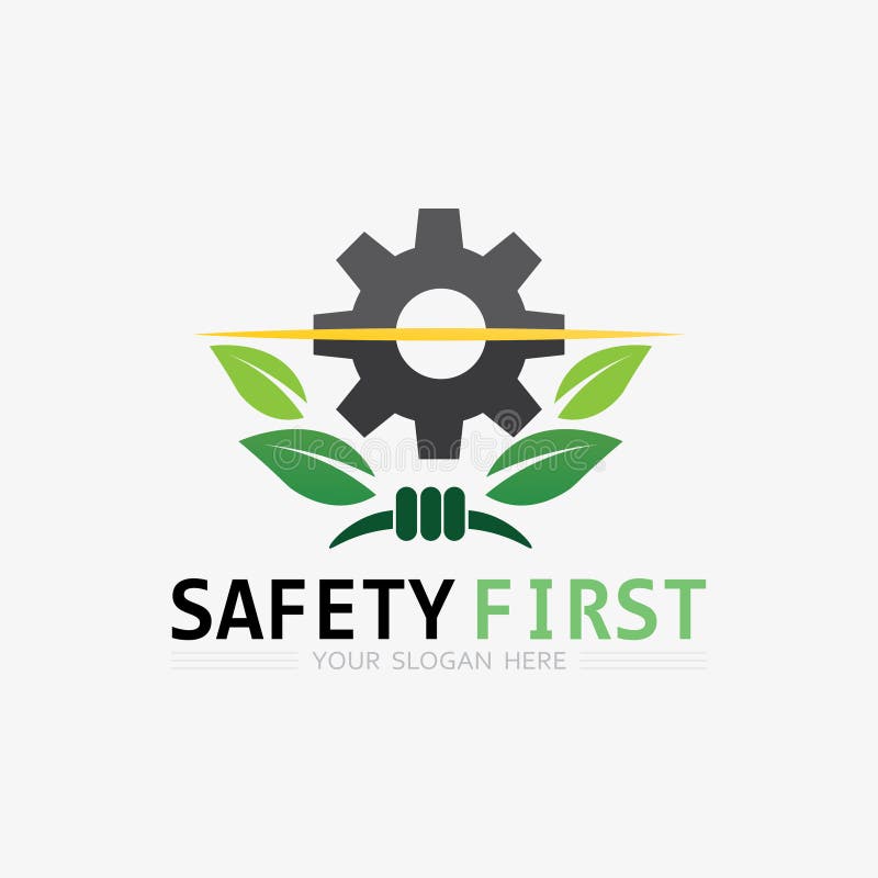 Safety First Logo Icon Vector Design and Illustration Graphic Sign ...
