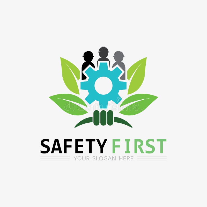 Safety First Logo Icon Vector Design and Illustration Graphic Sign ...