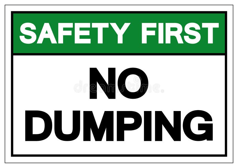 No Dumping