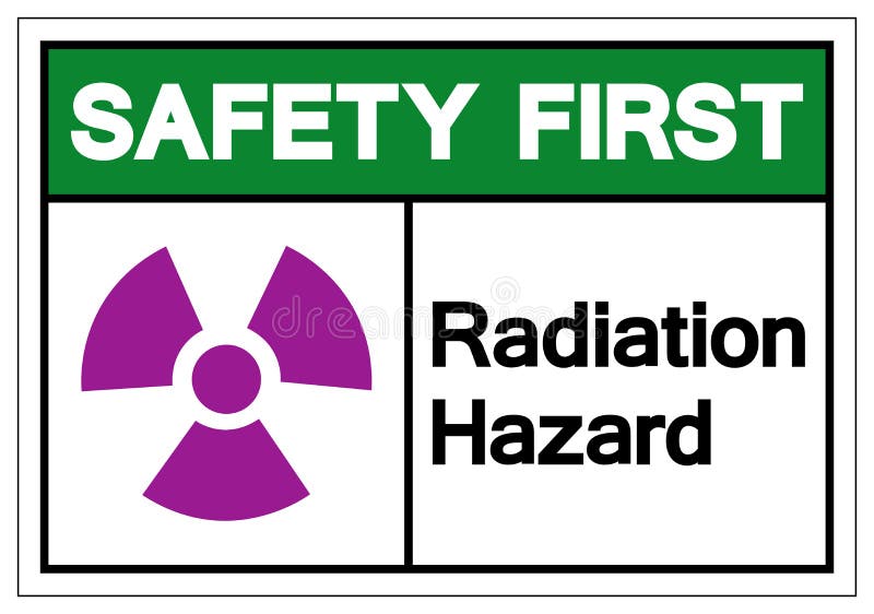 RF Radiation Hazard Symbol Sign ,Vector Illustration, Isolate on White ...