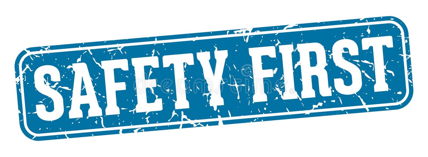 Safety First Stamp Stock Illustrations – 774 Safety First Stamp Stock ...