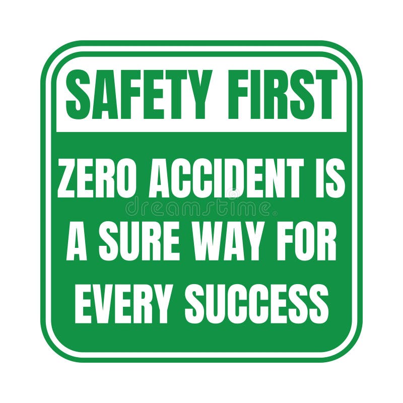 Zero Accident Stock Illustrations – 274 Zero Accident Stock ...