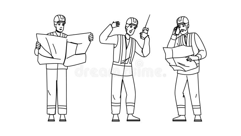 Foreman Working Vector Stock Illustrations – 2,182 Foreman Working ...