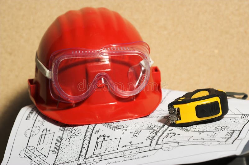 Safety gear stock photo. Image of caution, goggles, industrial - 6270254