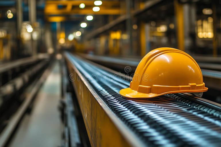 Safety Gear on Construction Site Symbolizes Hard Work and Commitment To ...