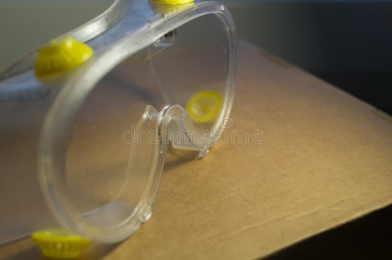 Safety Glasses. Personal Eye Protection in Production and Construction ...