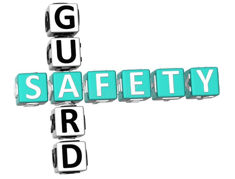 Safety Guard Crossword stock illustration. Illustration of fresh - 92336447