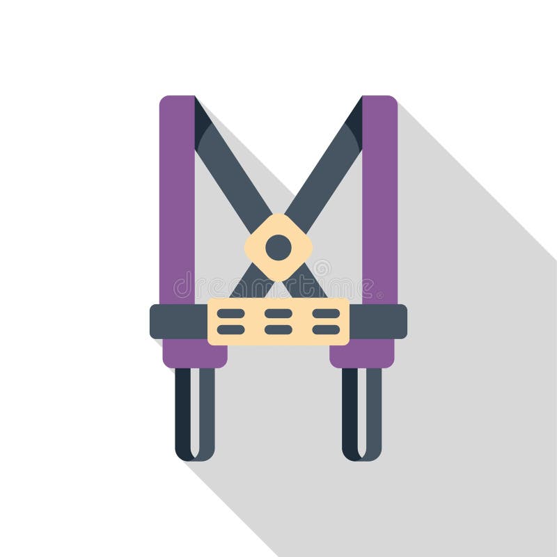 Safety Harness with Belt for Working at Height Stock Illustration ...