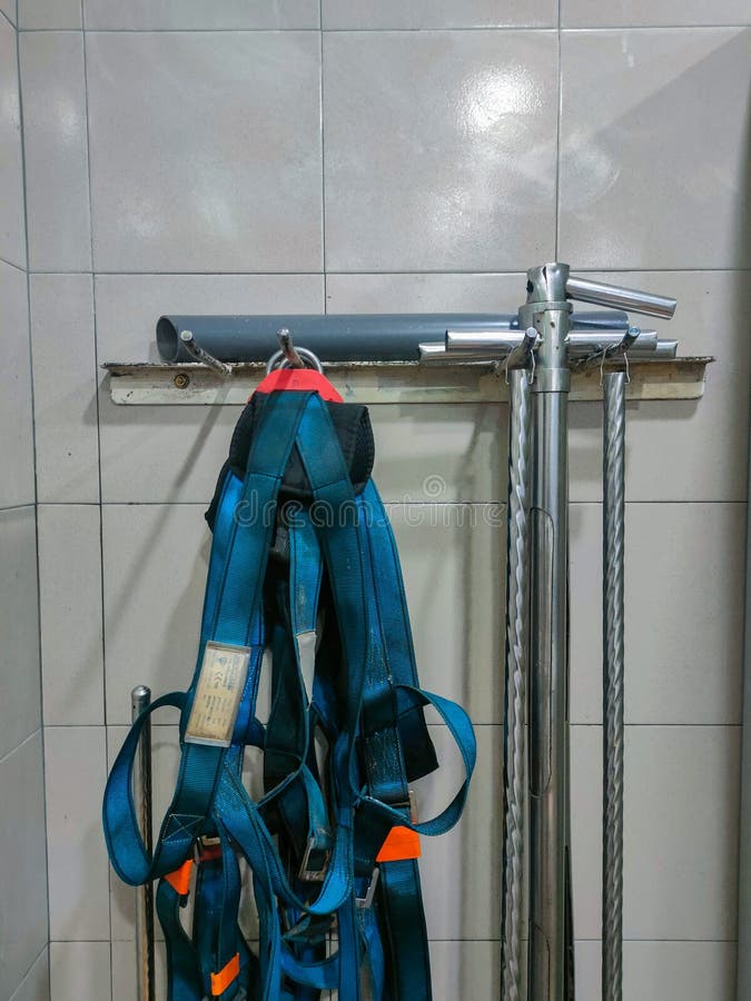 Safety Harness and Tools To Take Palm Kernel Samples that are Neatly ...