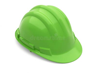 Safety Helmet green stock illustration. Illustration of green - 32093166