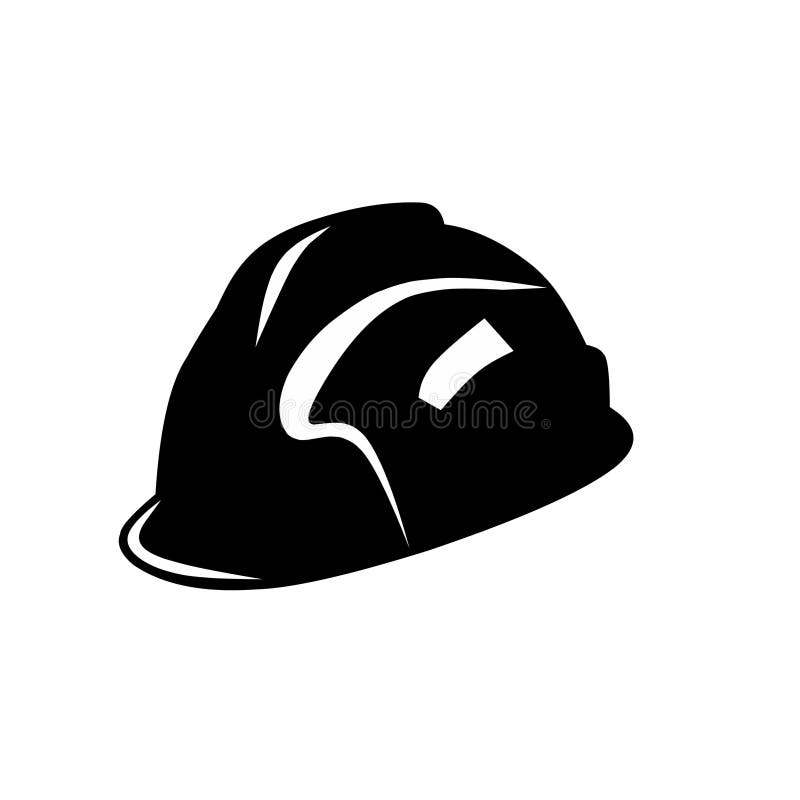 Safety Helmet Icon, Hard Hat, Vector Stock Vector - Illustration of ...
