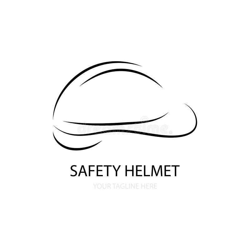 Safety Helmet Icon Logo Free Stock Vector - Illustration of caution ...